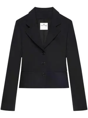 COURREGES Tailored Blazer - Black