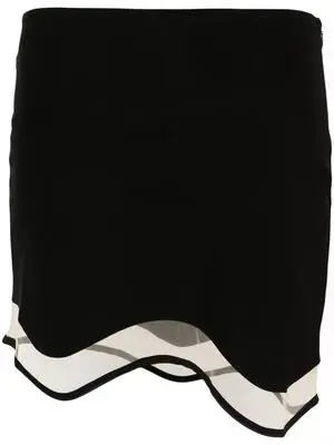 Nensi Dojaka Black Wash Skirts