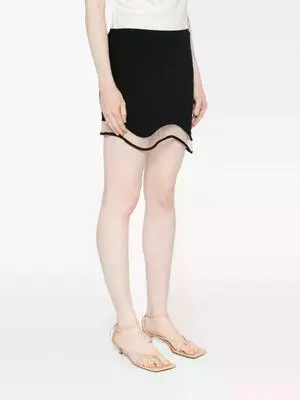 NENSI DOJAKA Heartbeat Mini Skirt - Black