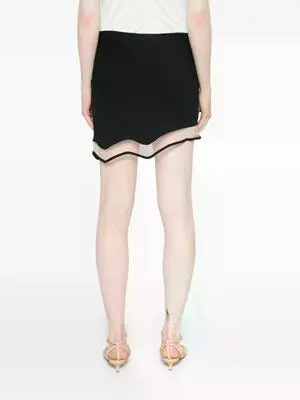 NENSI DOJAKA Heartbeat Mini Skirt - Black