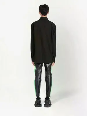 Balmain Zip-up Cotton Shirt