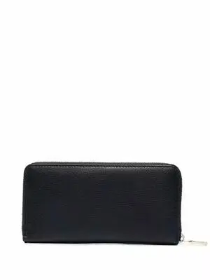 Patrizia Pepe Pebble-leather Continental Wallet