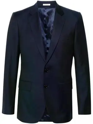FURSAC Virgin Wool Blazer - Blue