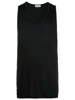 AMIR SLAMA Patch Pocket Tank Top