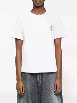 JW Anderson Anchor-embroidered Printed T-shirt