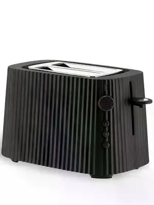 ALESSI Plissé Tonal Toaster Eu Plug Version - Black
