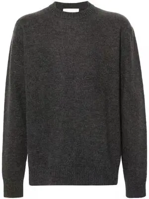 JIL SANDER Crew-neck Wool Jumper - Grey