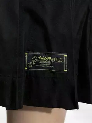 GANNI Pleated Mini Skirt