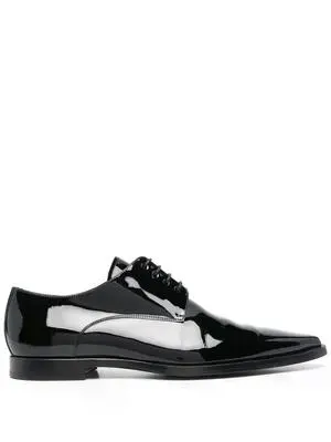 Dsquared2 Calf Leather Pointed Toe Derby Shoes