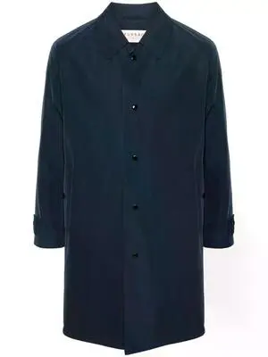 FURSAC Stud-fastening Cotton Raincoat