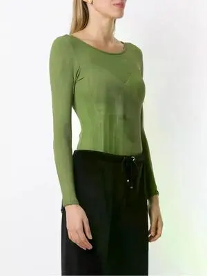 AMIR SLAMA Long Sleeve Bodysuit