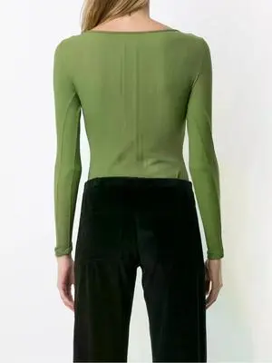 AMIR SLAMA Long Sleeve Bodysuit