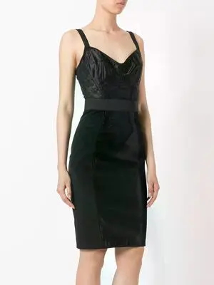 Dolce & Gabbana Floral-lace Corset Dress