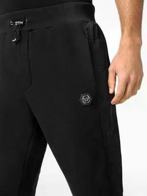 Philipp Plein Logo-patch Joggers - Black