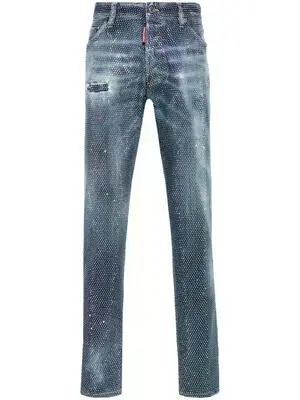 Dsquared2 Straight Hem Jeans For Men