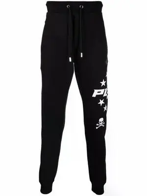 Philipp Plein Logo Sport Bottoms For Men