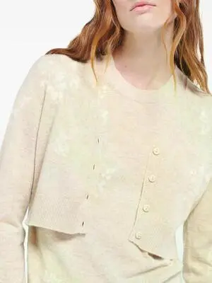 BARRIE Floral Cardigan