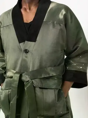 MOSTLY HEARD RARELY SEEN Kimono Robe Overcoat