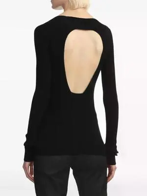 Rick Owens Virgin Wool Knit Sweater