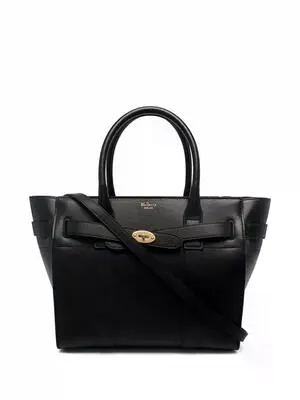Mulberry Bayswater Leather Tote - Black