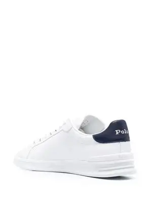 Polo Ralph Lauren Logo-print Low-top Sneakers - White