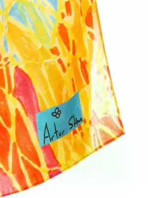 AMIR SLAMA Printed Beach Skirt