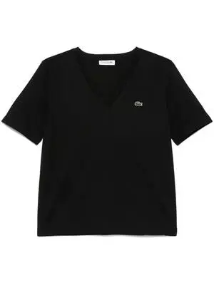 Lacoste Cotton V-neck T-shirt
