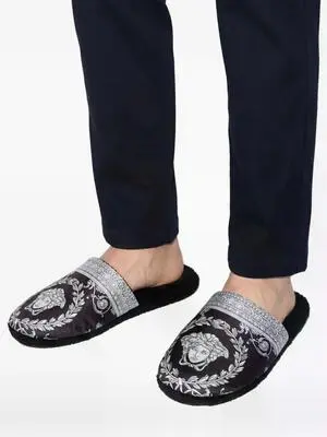Versace I Love Baroque Slippers - Black