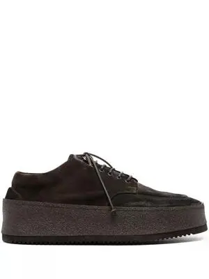 Marsèll 50mm Parapana Suede Derby Shoes