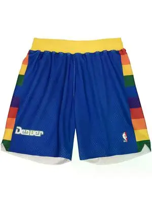 Mitchell & Ness Nba Denver Nuggets 91 Basketball Shorts - Blue