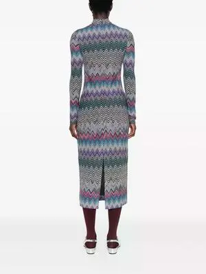 Missoni Zigzag-woven Midi Dress