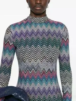 Missoni Zigzag-woven Midi Dress