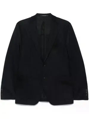 Tagliatore Single-breasted Blazer - Blue