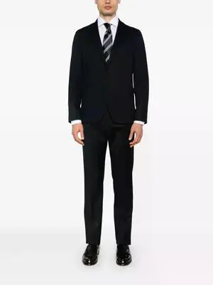 Tagliatore Single-breasted Blazer - Blue