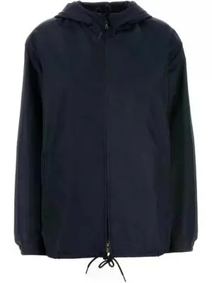 Prada Hooded Bomber Jacket - Blue