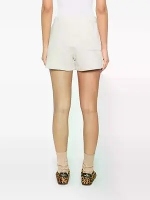 AUTRY Embroidered-logo Shorts