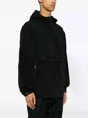 Moncler Joly Logo-embroidered Hooded Jacket