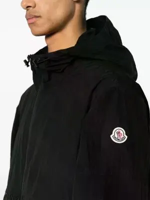 Moncler Joly Logo-embroidered Hooded Jacket