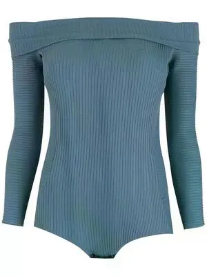 AMIR SLAMA Off-shoulder Bodysuit