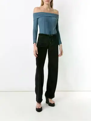 AMIR SLAMA Off-shoulder Bodysuit