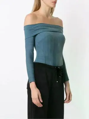 AMIR SLAMA Off-shoulder Bodysuit