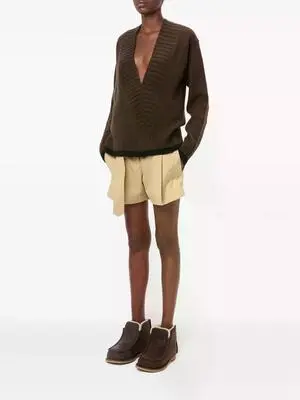 JW Anderson Fold-over Trench Shorts