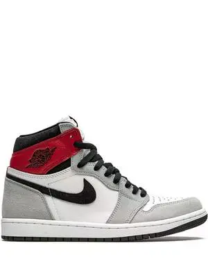 JORDAN Air 1 Retro High Og Light Smoke Sneakers - Grey