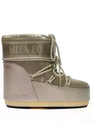 Moon Boot Icon Low Glance Snow Boots - Neutrals
