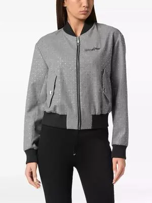 Philipp Plein Cropped Bomber Jacket