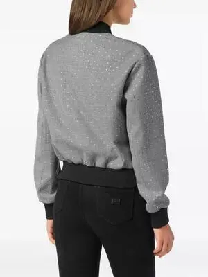 Philipp Plein Cropped Bomber Jacket
