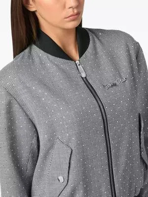 Philipp Plein Cropped Bomber Jacket