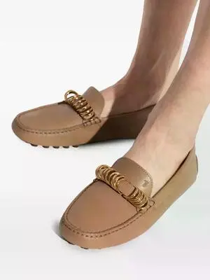 TOD'S Gommino Loafers - Neutrals