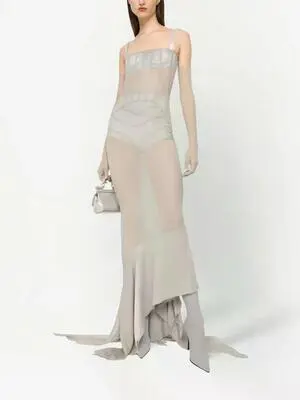 Dolce & Gabbana Draped Silk Dress