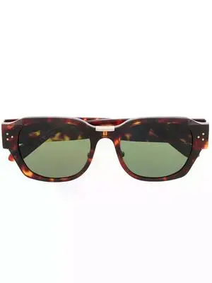 Linda Farrow Ramon Square-frame Sunglasses - Brown